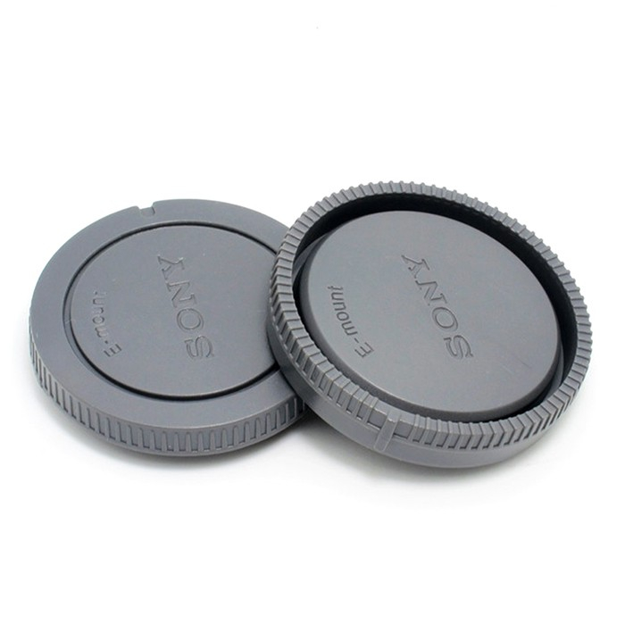 Rear Lens Cap + Camera Front Body Cover for Sony E-Mount NEX A7 A7R ...