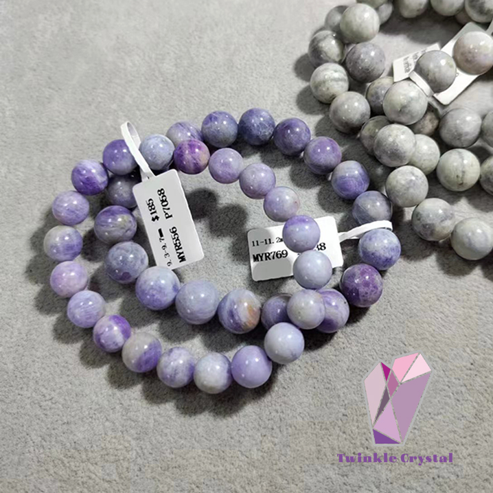 Twinkle Crystal Premium Grade Hackmanite Purple Sodalite Bracelet ...