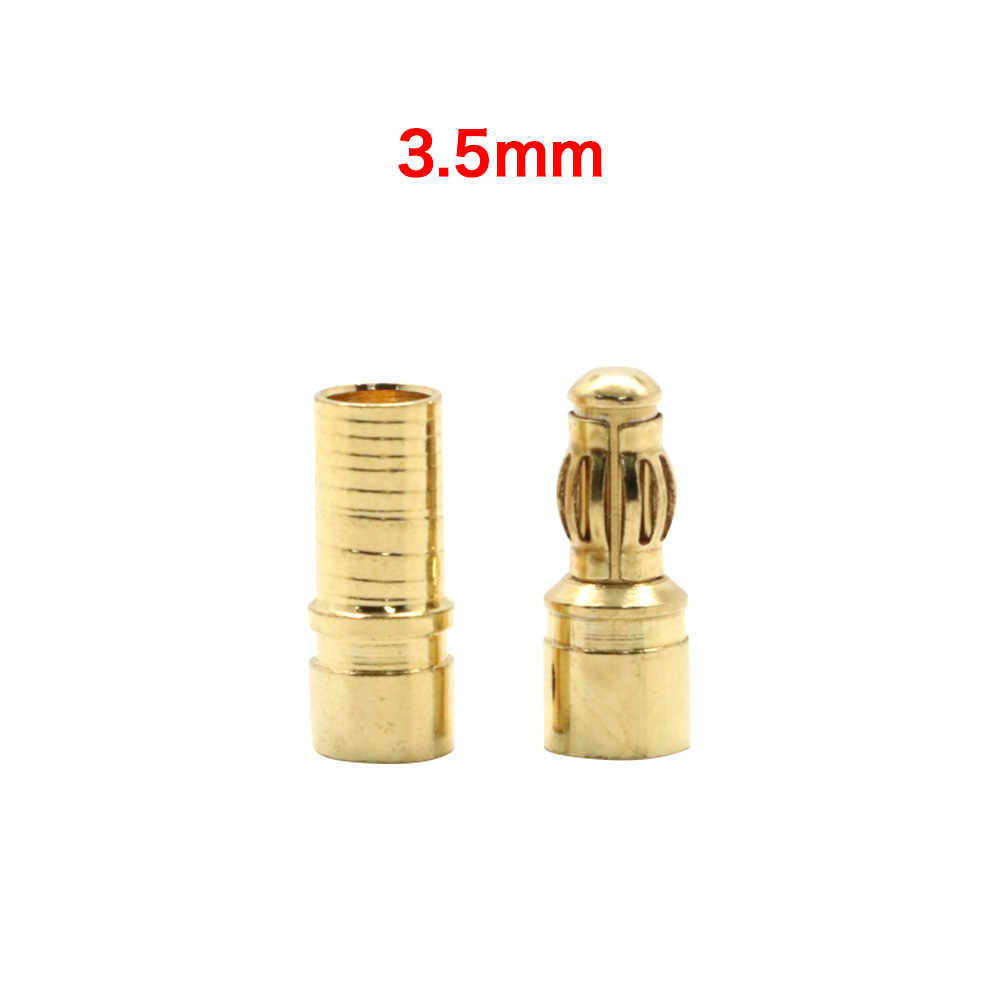 10 Pairs Banana Plug 2mm 3mm 3.5mm 4mm Bullet Female Male Connectors 5mm 5.5mm 6mm 6.5mm 8mm ...