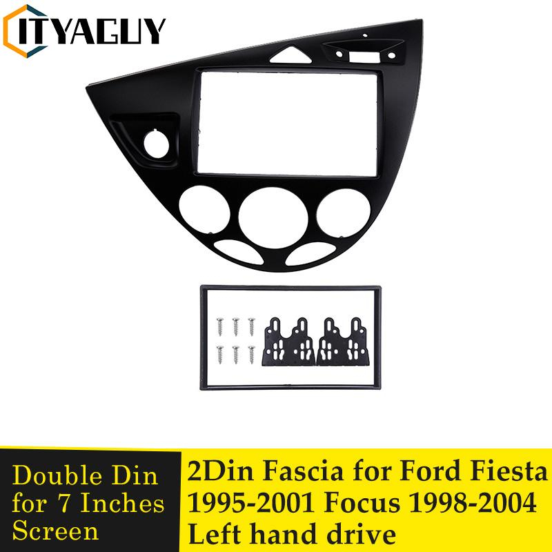 Double Din Car Radio Frame For Ford Fiesta Focus 1998--2004 DVD Panel ...