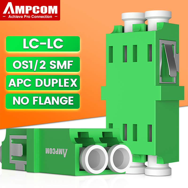 AMPCOM LC to LC Fiber Optical Coupler Duplex OS1 OS2 OM1 OM2 OM3 OM4 ...