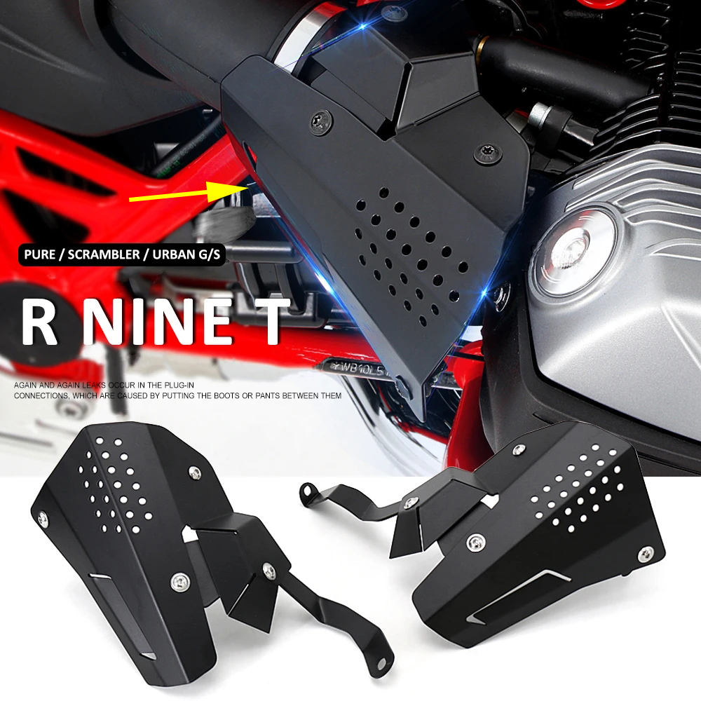 Motorcycle RnineT 2017- Throttle Injection Guard Engine Cylinder Tube ...