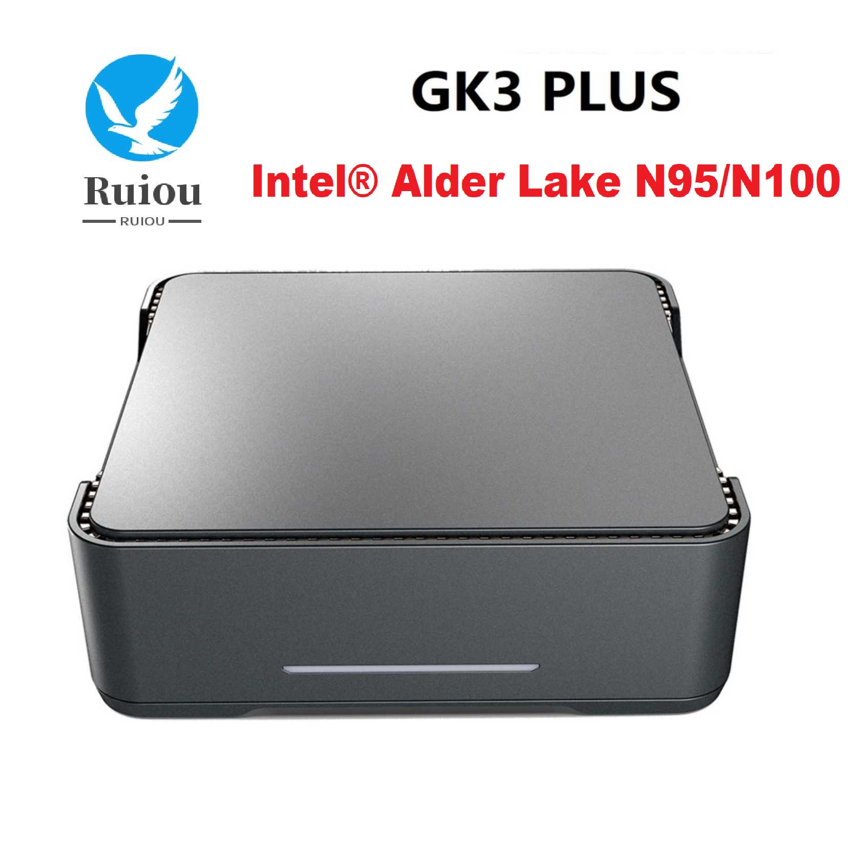 GK3 PLUS Intel Alder Lake N95/Intel N100 Mini PC Windows 11 PRO WiFi5 ...