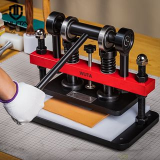 WUTA Leather Cutting Machine Manual Die Cutter Embossing Shaping Tools ...