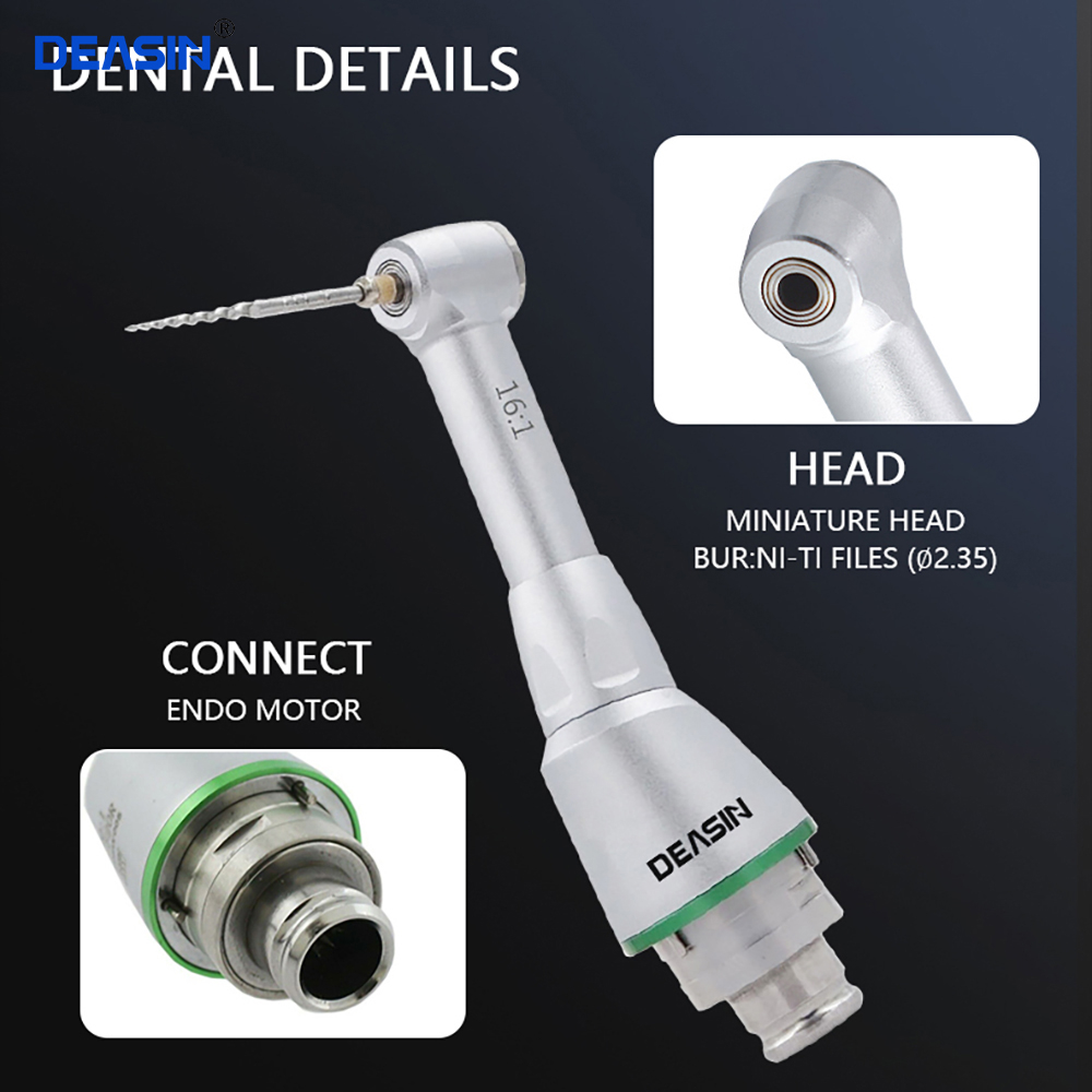 Dental 16:1 Contra Angle Push Button Head Fit Wireless Endo Motor For Dentist | Shopee Philippines