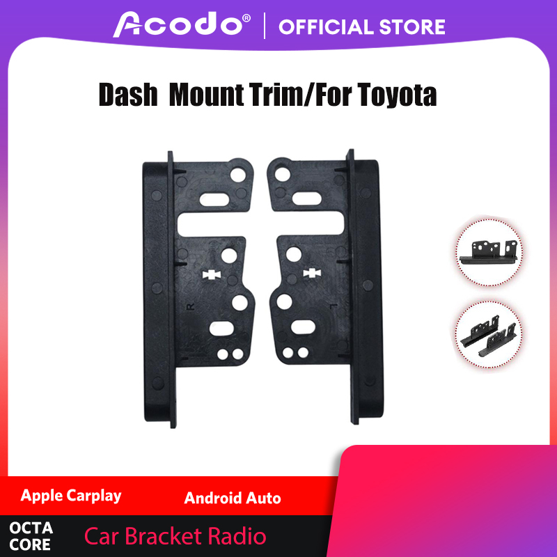 Acodo Car Bracket Radio Double Din Stereo Panel Fascia Dvd Dash Mount ...