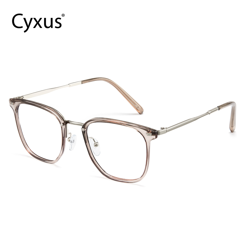 Cyxus Eyebrow frame Tr90 Computer Glasses Ultra-Light Uv400 Protection ...