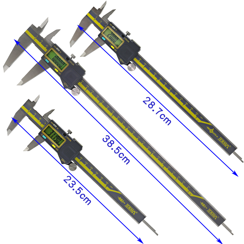 Terma Accuracy 0.005mm IP54 water proof 150mm 300mm digital vernier ...