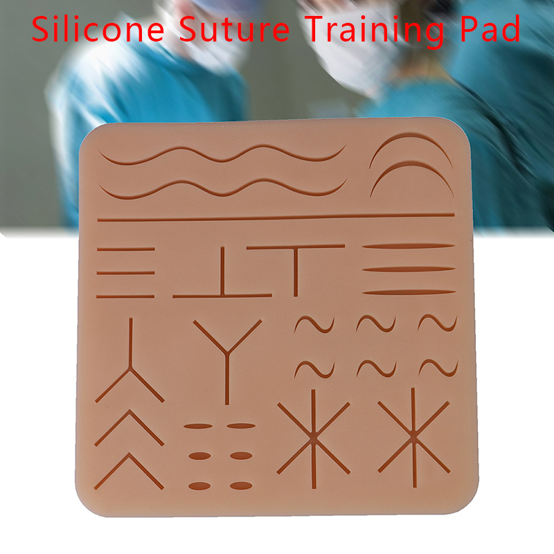 Enlarged Multi-Wound Suture Module Silicone Skins Pad Suture Practice ...