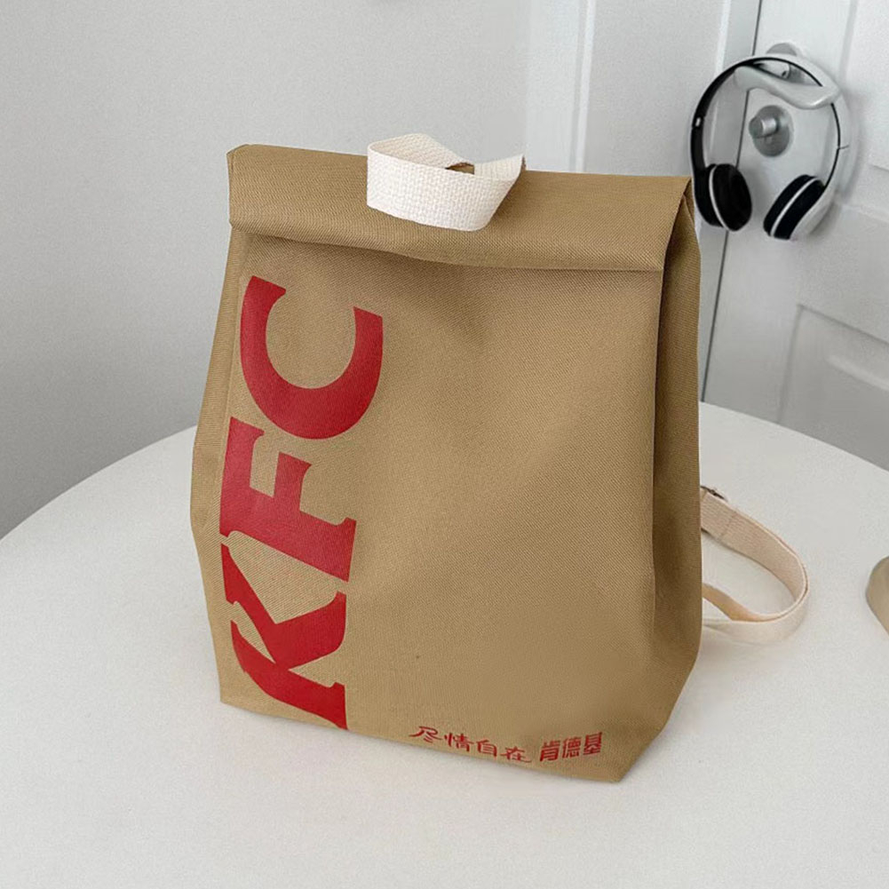 Mcdonald's KFC Starbucks Fashion Canvas Bag Shoulder Bag Sling Bag ...