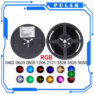 100pcs SMD LED RGB Diode 3528 5050 1206 0402 0603 3535 2121 LED Alto ...