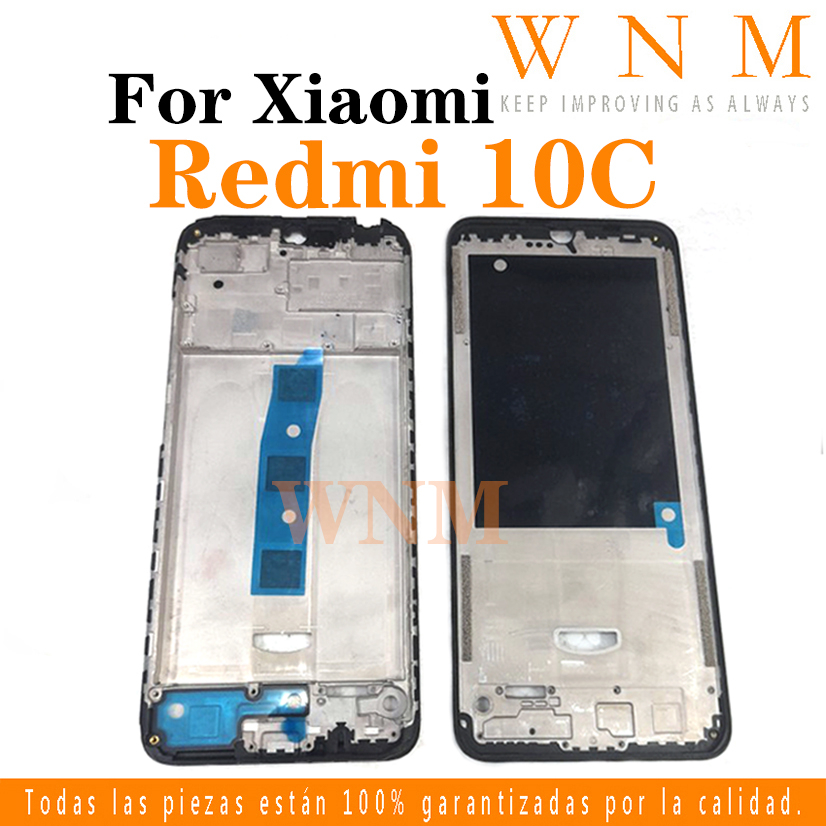 Middle Frame For Xiaomi Redmi 10C LCD Housing Middle Frame Plate Cover ...