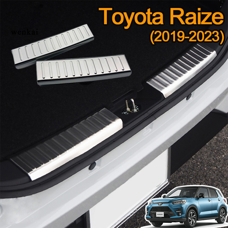 Toyota raize (2019-2023) The trunk protection board mat is equipped ...