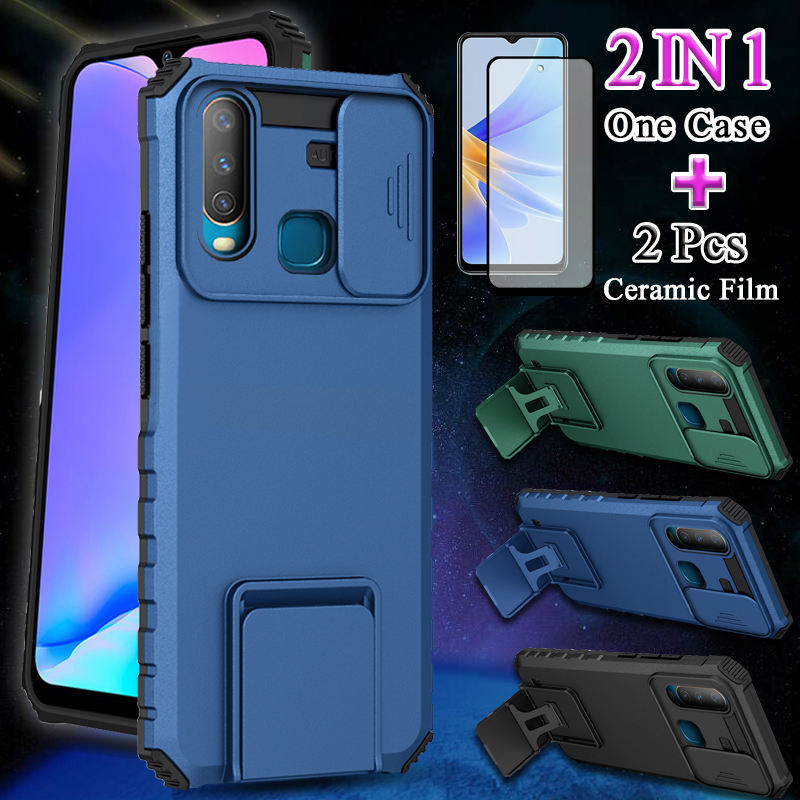 2 IN 1 Push Window For VIVO Y17 Y12 Y15 Phone Case Protection Camera ...