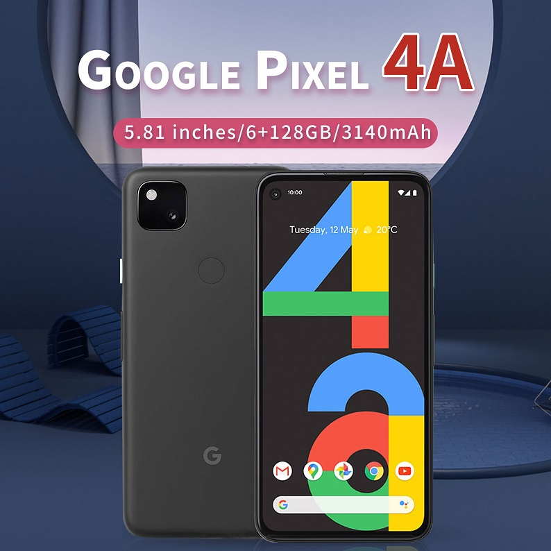 Google Pixel4a (4g) smart phone octa-core 6+128gb memory Snapdragon ...