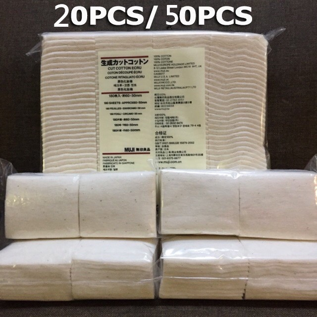 [ORIGINAL]Muji Organic Cotton Unbleached Healthy Muji Cotton Re-Package ...