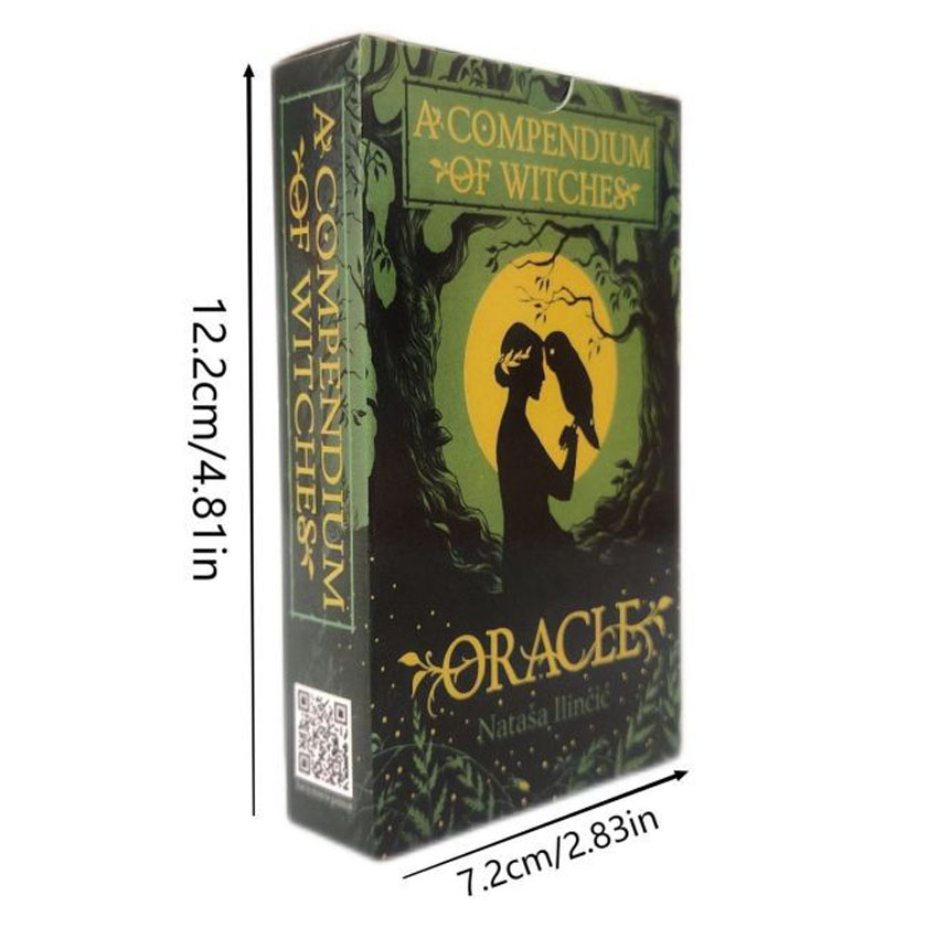 A Compendium of Witches Oracle 12x7 cm Card Games | Shopee Philippines