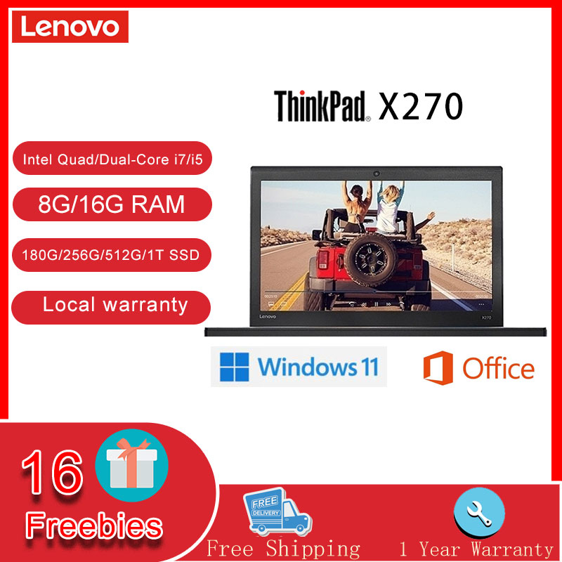 ThinkPad X270 laptop Intel Dual/Quad-Core i5/i7 DDR4 8G/16G RAM 128G ...
