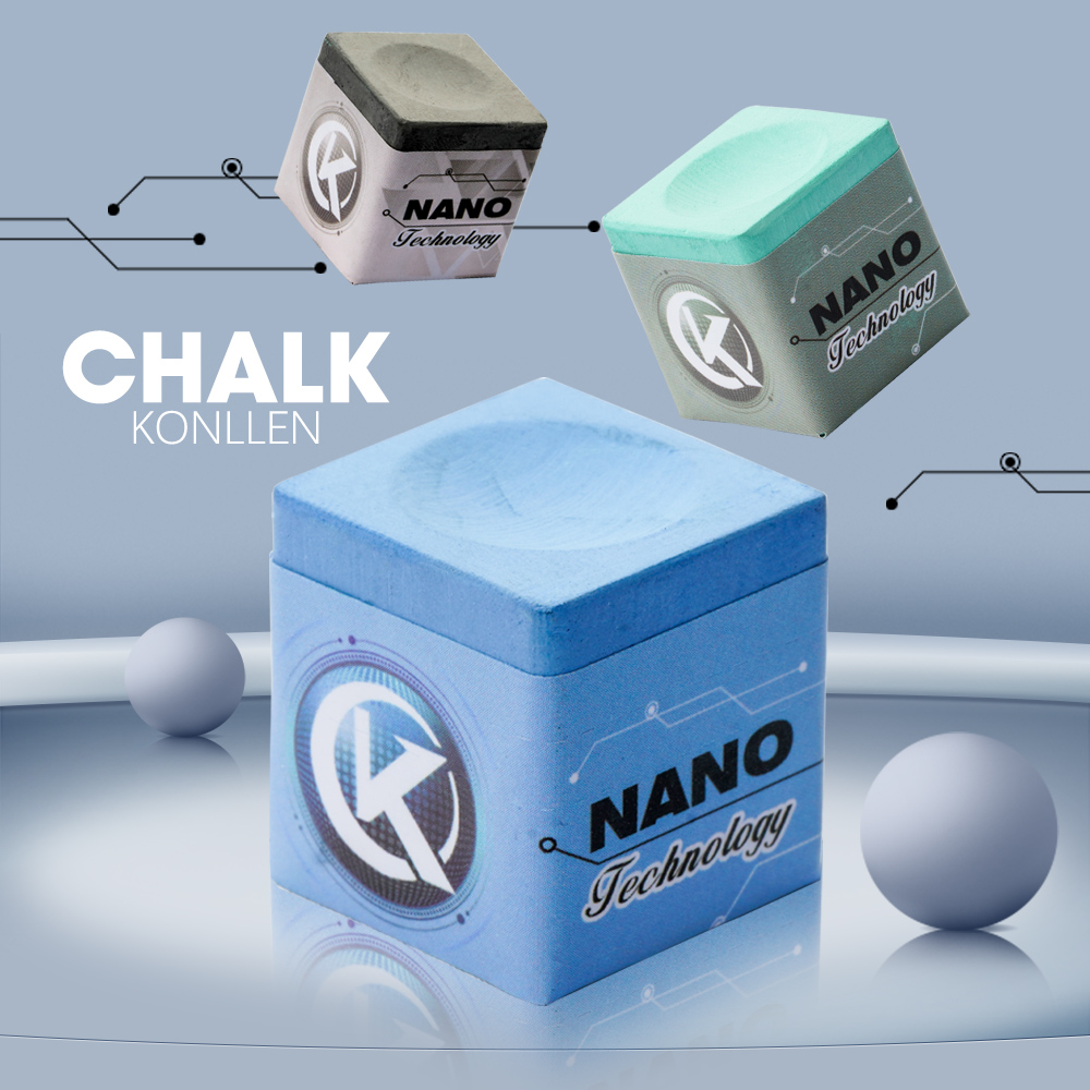 KONLLEN Billiards Chalk Professional Chalk Nano Technology Tournament ...