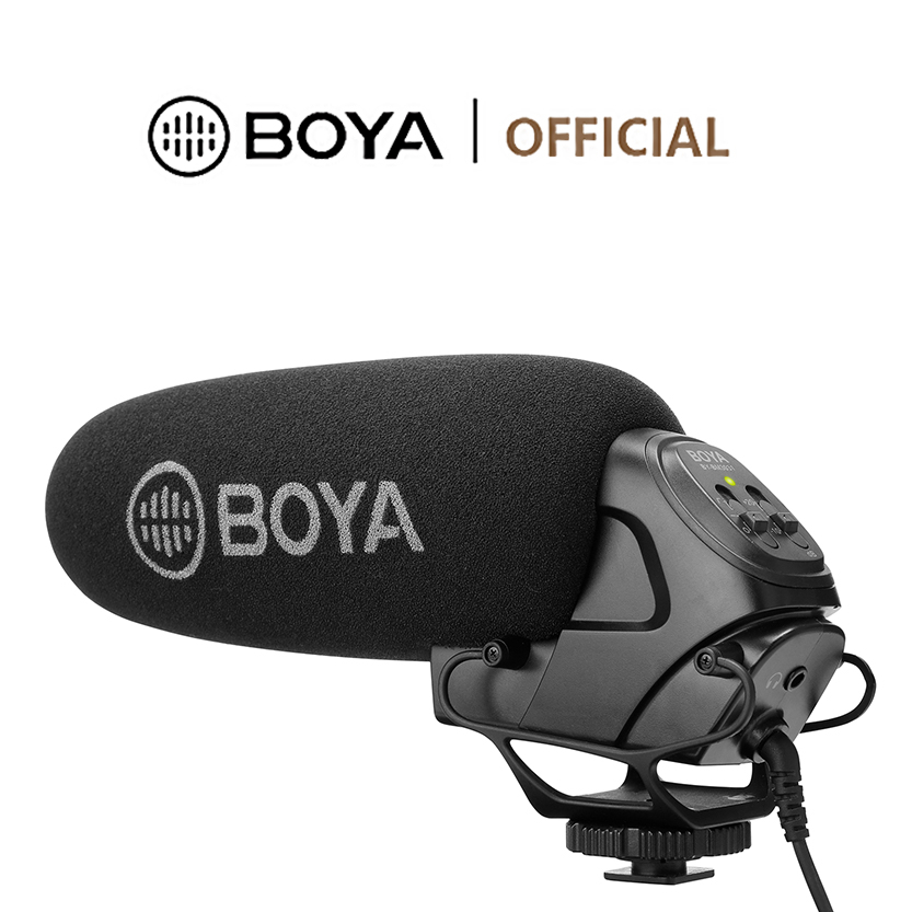 BOYA BY-BM3031 On-Camera Shotgun Condenser Microphone for Camera ...