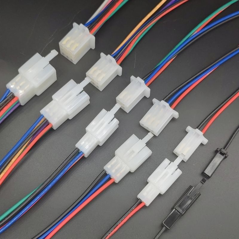 2.8mm 2P 3P 4P 6P 9P Automotive Quick connection Electrical Wire ...