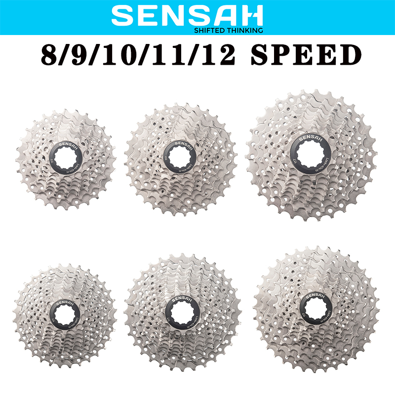SENSAH Road Bicycle cassette flywheel 8 / 9 /10 /11 /12 speed bicycle ...