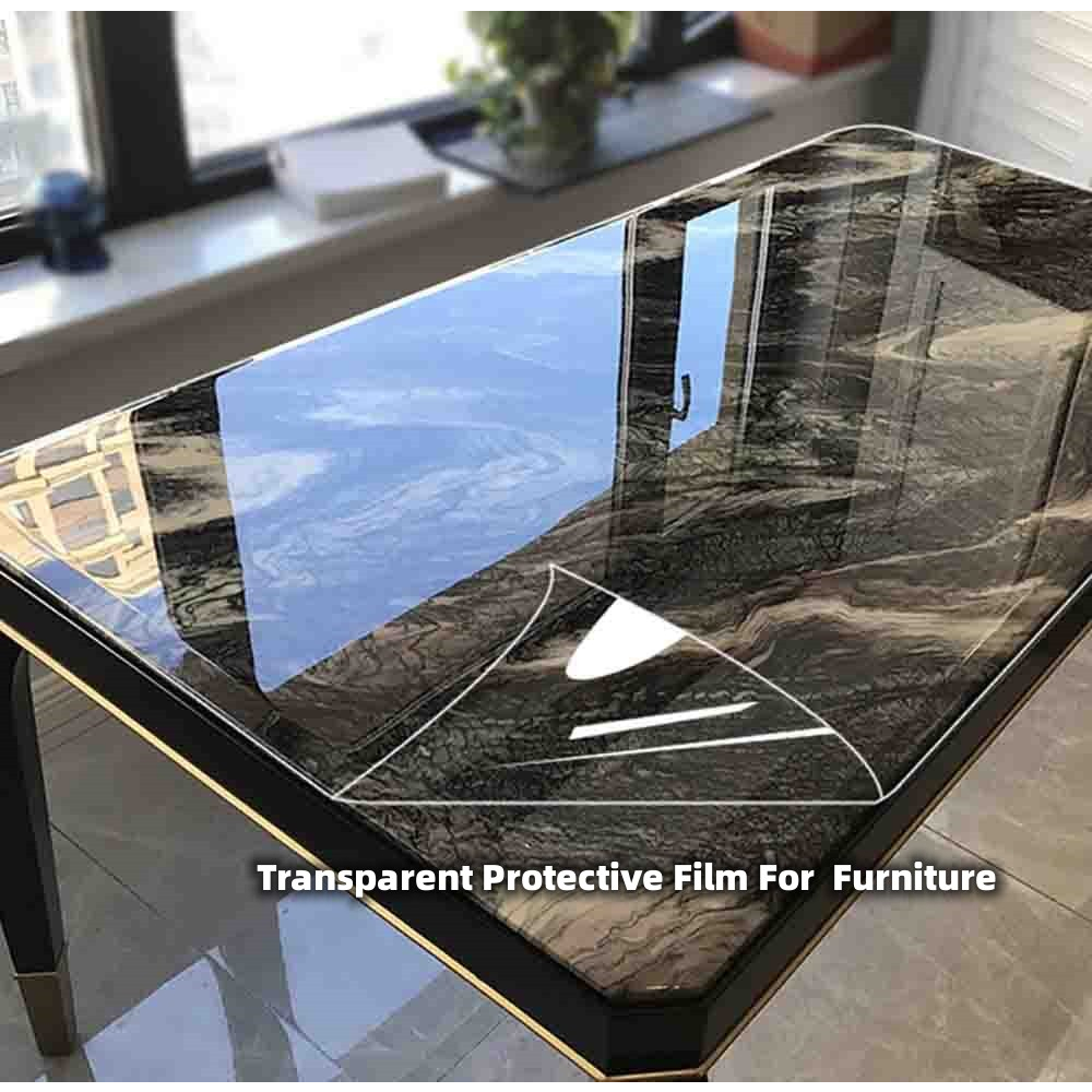 Self-adhesive Transparent Furniture Protective Film For Kitchen Bar ...
