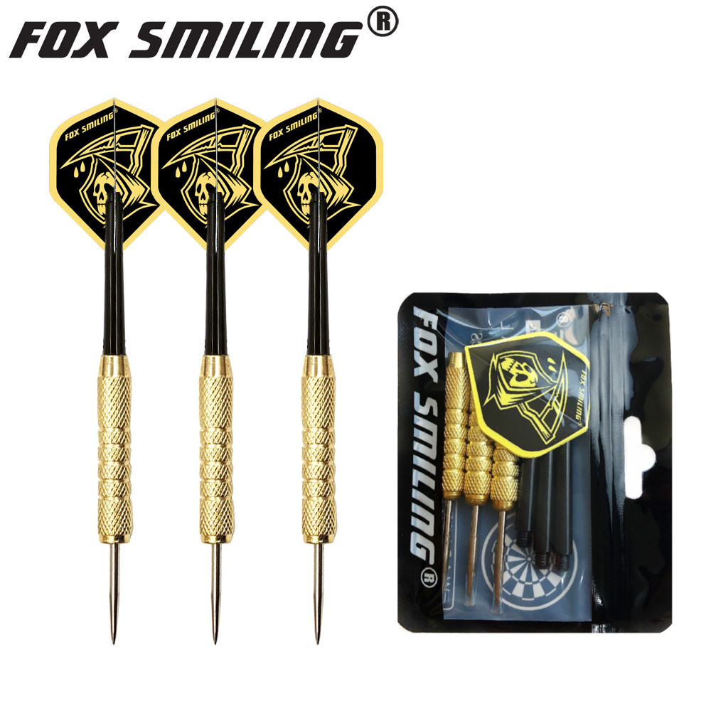 Fox Smiling 3PCS/Sets Darts Pin 18g Golden 22g Silver Steel Tip Dart ...