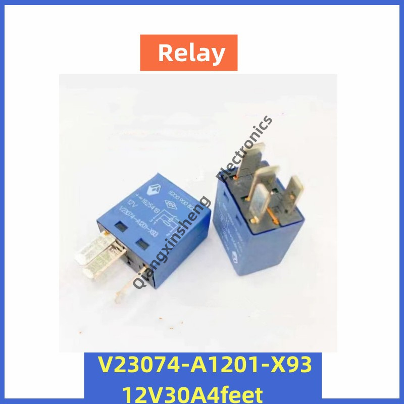 Mini Electronic Relay V23074-A1201-X93 12V30A4 Pin Car Relay | Shopee ...