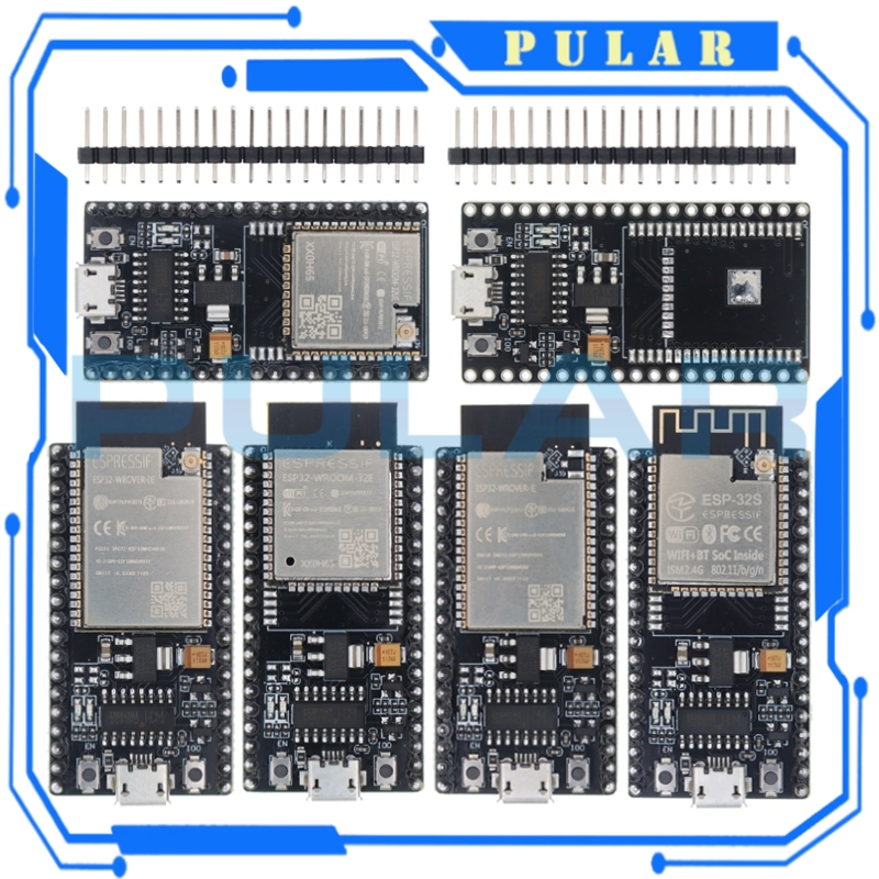 ESP32/ESP-32S Development Board NodeMCU-32S CH340 MICRO USB WiFi ...