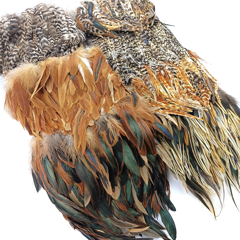 1meter Natural Pheasant Feather Rooster Feathers for Clothes Sewing ...