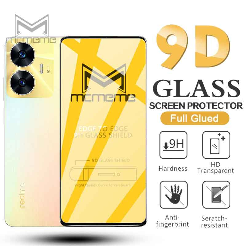 9D Full Cover Tempered Glass Screen Protector Film Realme C71 C75 C75x C67 C63 C61 C65 C55 C53 ...