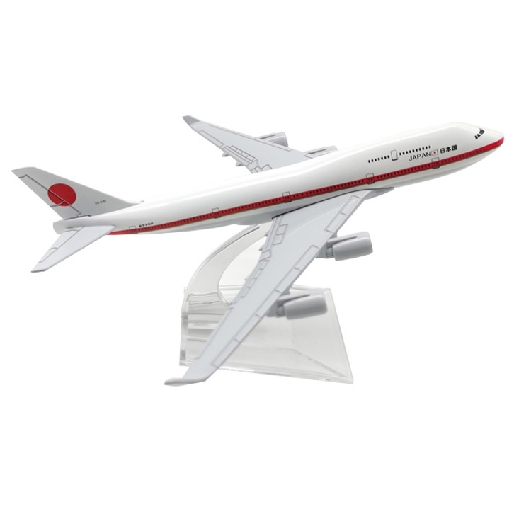 16CM Alloy Airplane Model Boeing B747 Japanese Prime Minister Special ...