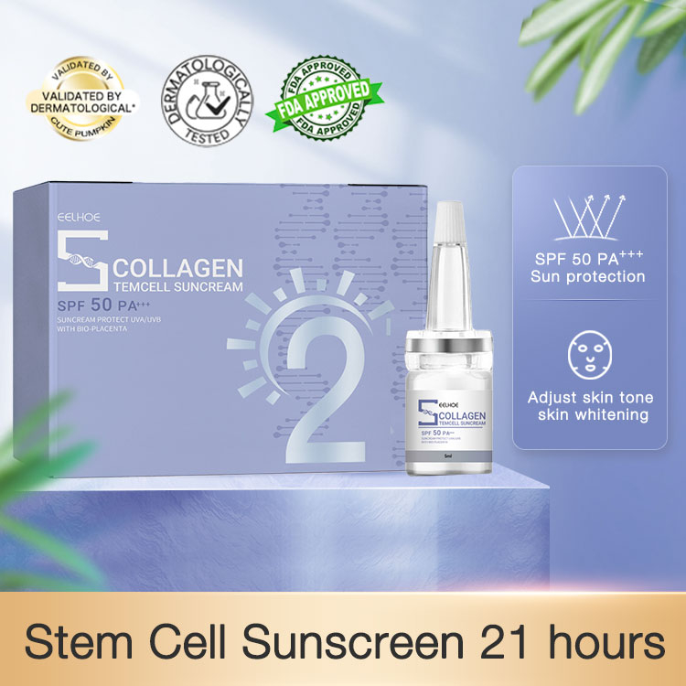 Korea hot sale EELHOE collagen stem cell sunscreen serum Spf 50 ...