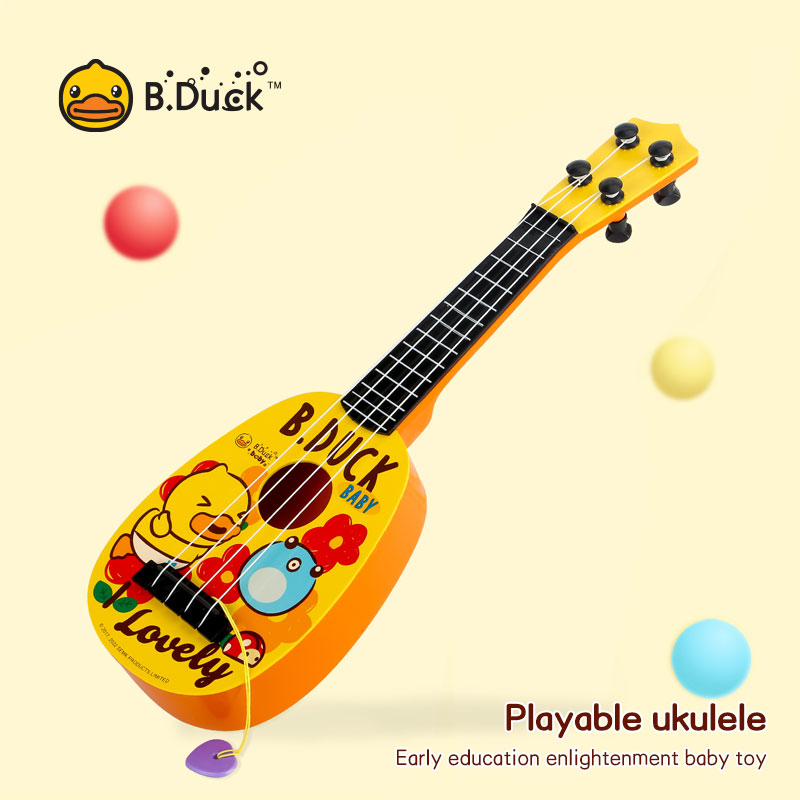 B.Duck Kids Early Education Mini Creative Instrument Ukulele Musical ...