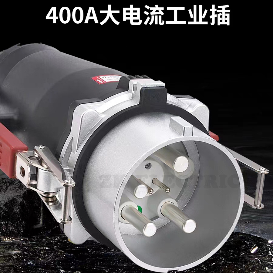 400A high current industrial plug Cast aluminum high current industrial ...
