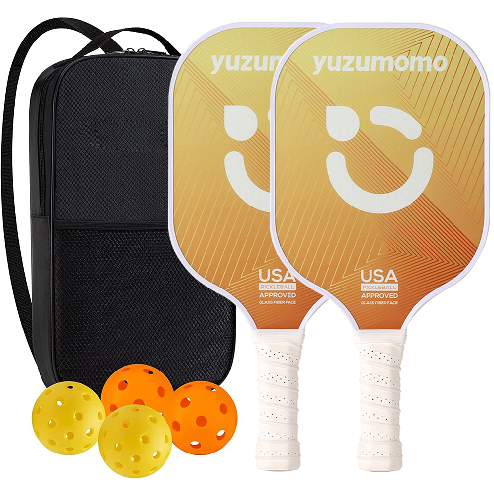 Pickleball Paddles, USAPA Approved Fiberglass Surface Pickleball Set ...