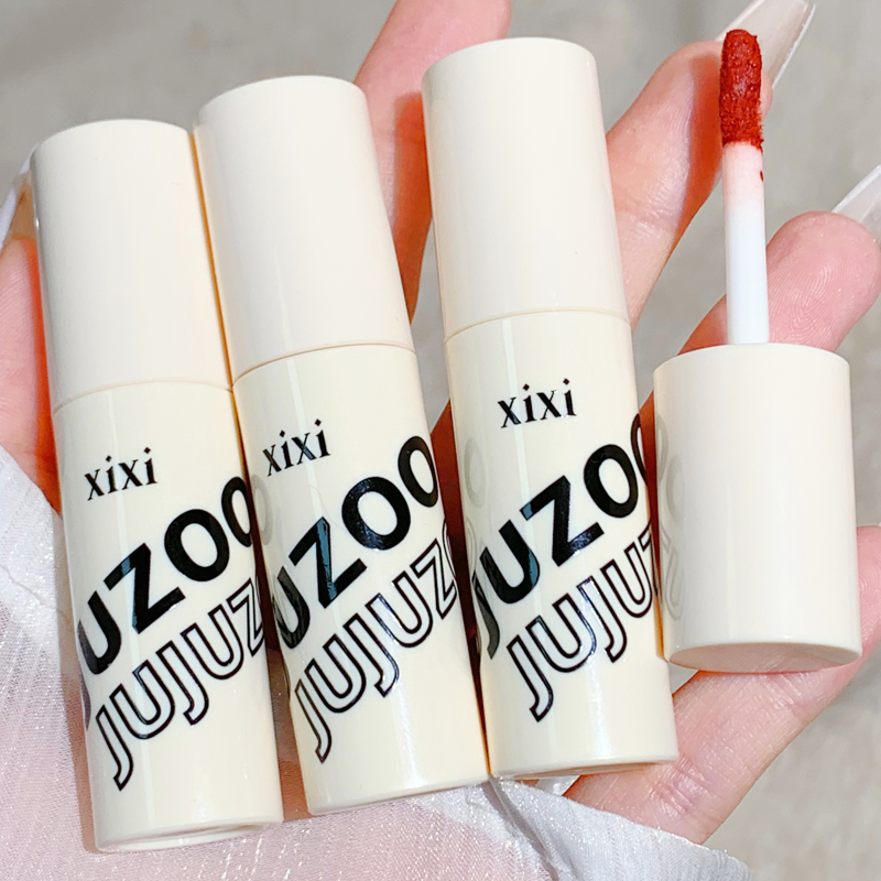 XIXI Lip Mud Rose Red Brown Stain Lip Gloss Waterproof Long-lasting ...