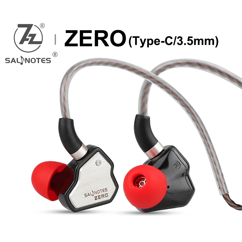7HZ Zero Dynamic Driver Hifi Earphone 3.5mm/type-c Wired Monitor ...