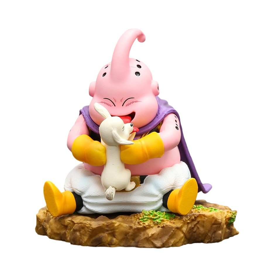 8cm Dragon Figure Playing dog Buu Boo Action Figure PVC Collection ...