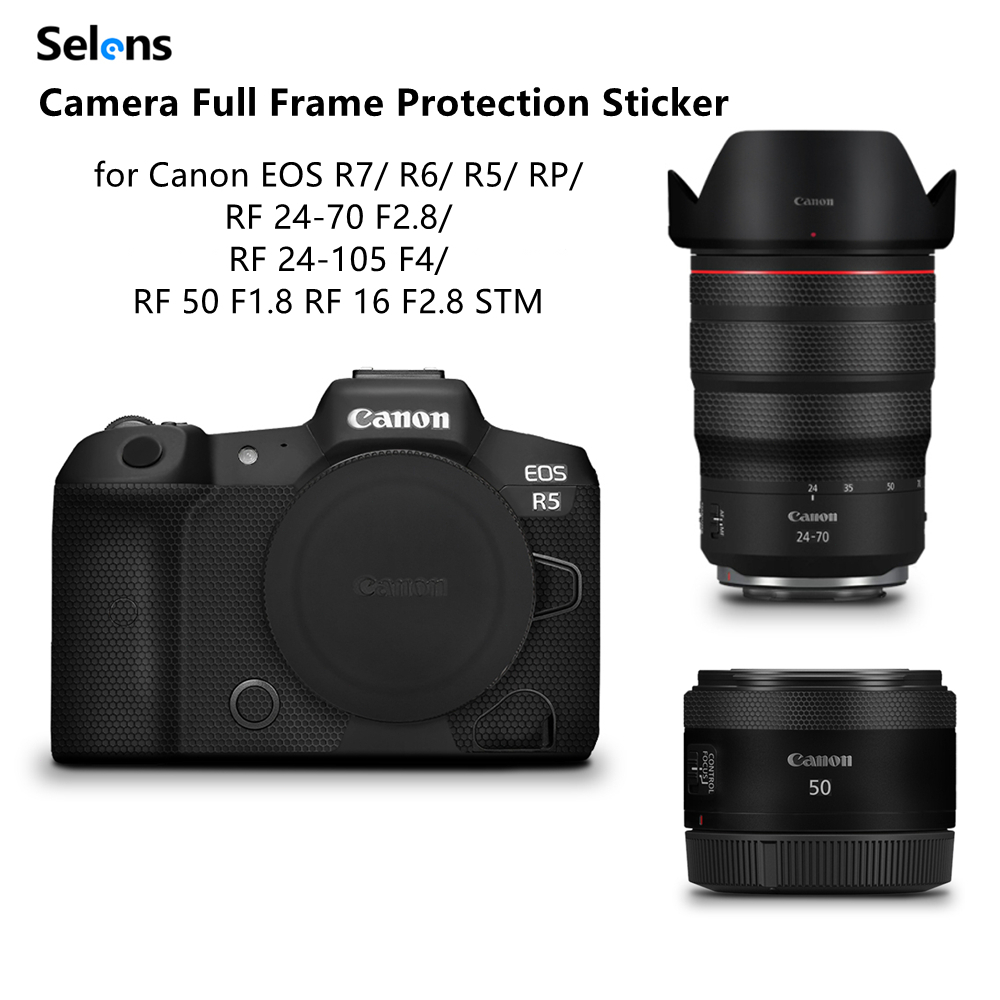 Selens Camera Sticker Full Frame Standard Canon for EOS R7/ R6/ R5/ RP ...