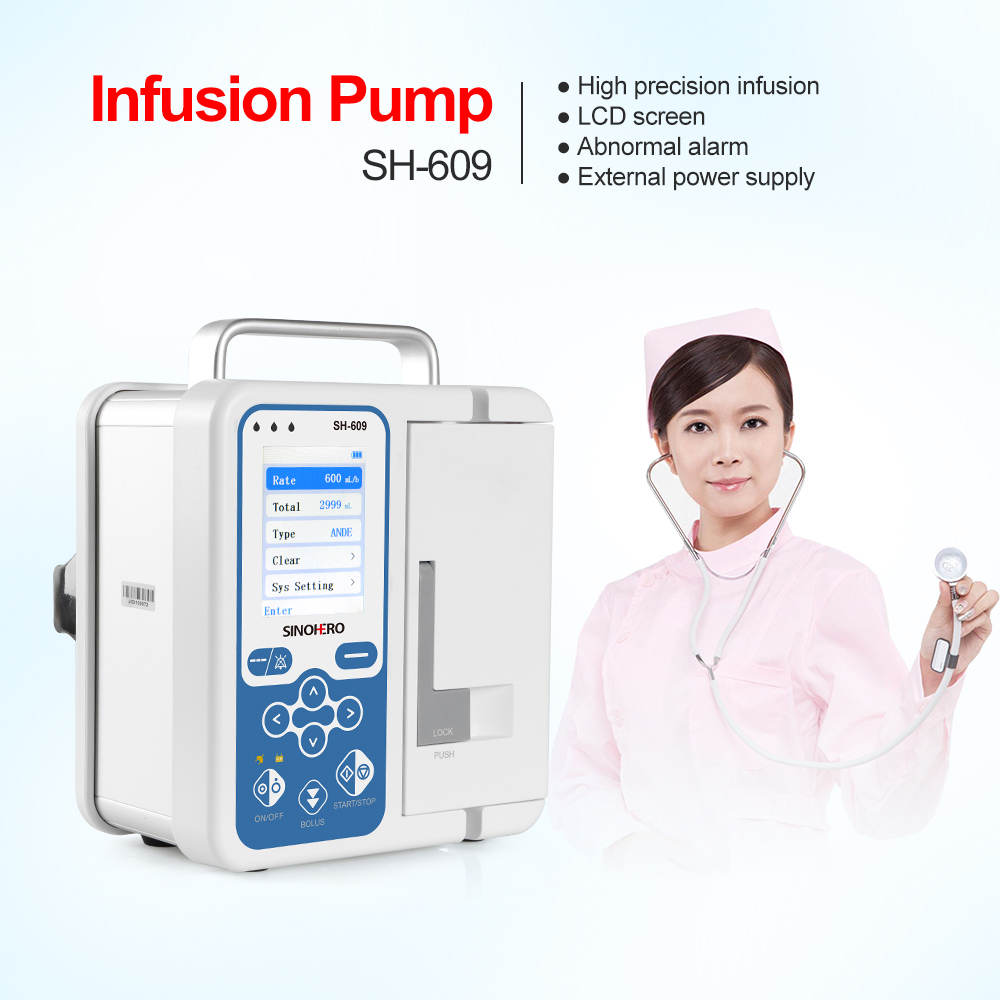 SH-609 Accurate Infusion Pump (Human Use）volumetric infusion pump ...