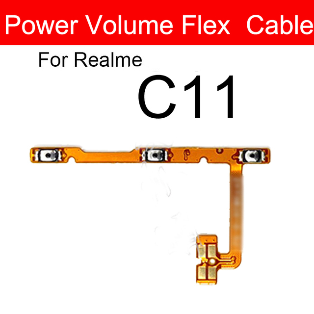 Power Volume Button Flex For Realme C11 2020 C12 C15 Repair Parts ...