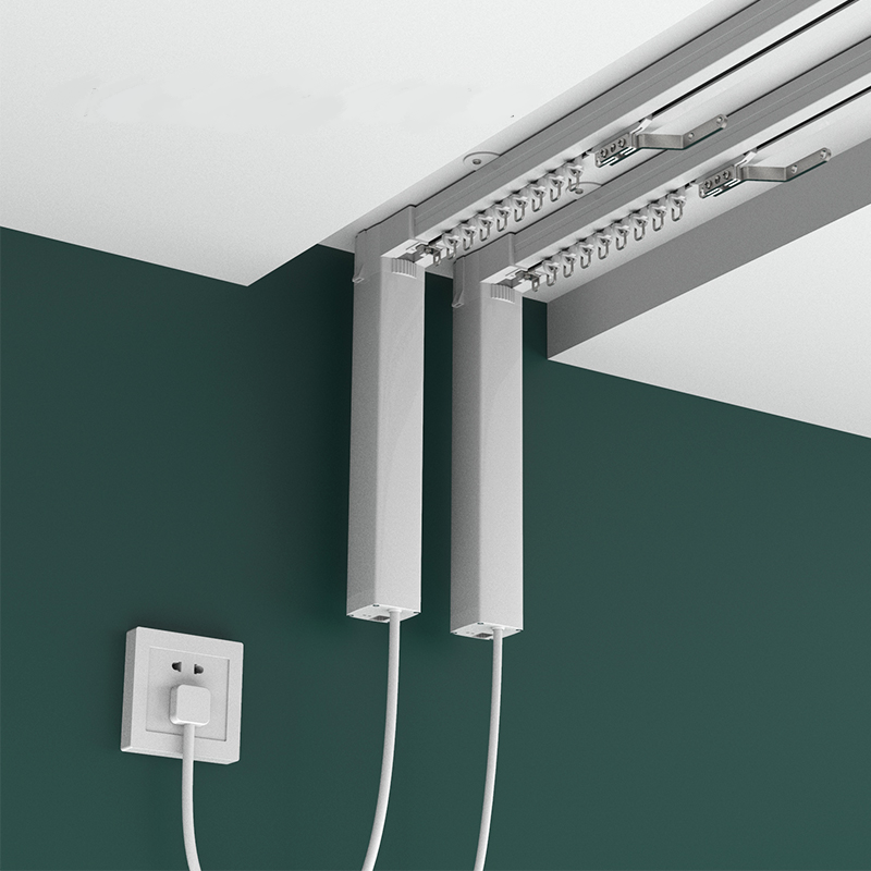 Automatic Window Finished Electric Curtain Rail For Automatic Curtain ...