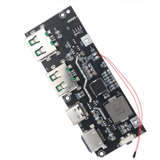 QC4.0 QC3.0 LED Dual USB 5V 4.5A 22.5W Micro/Type-C USB Mobile Power Bank 18650 Charging Module ...