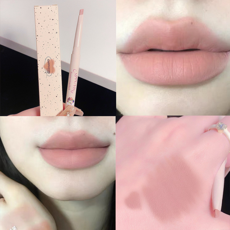 MUGE LEEN Sweet Lip Liner Auto Rotate Water Proof Lasting Does Not Fade ...