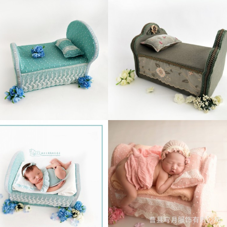 New photo studio newborn baby photography props photo small bed ...