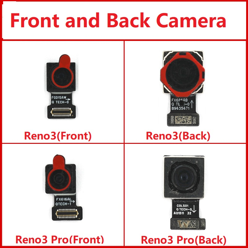 Front Back Camera For OPPO Reno Reno 3 3 Pro Main Facing Camera Module ...