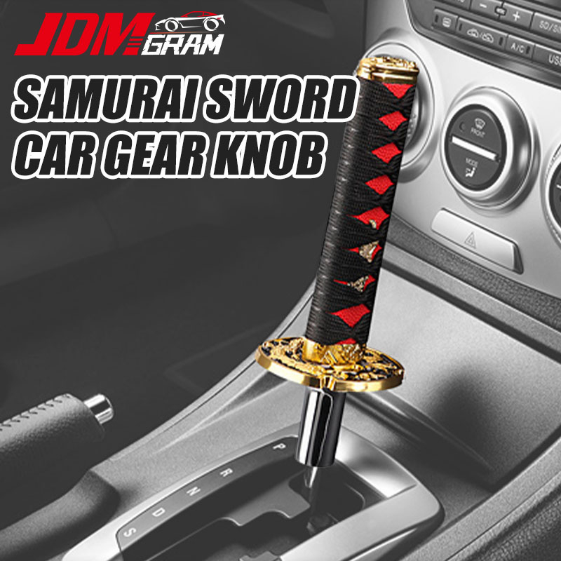 JDMGRAM Samurai Car Gear Knob Manual Automatic Universal Auto Shift ...