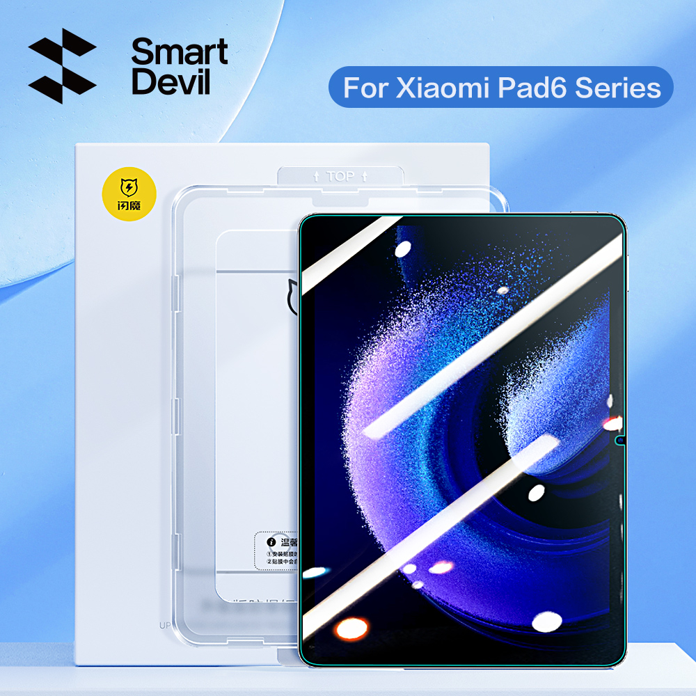 SmartDevil Second Paste Tempered Glass For Xiaomi Pad 6/5pro Full ...